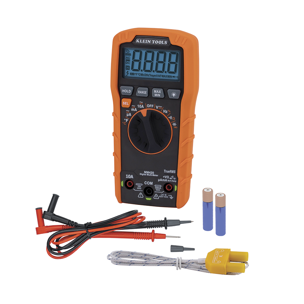 Klein Tools® Refreshes Lineup of Digital Multimeters with New Features ...