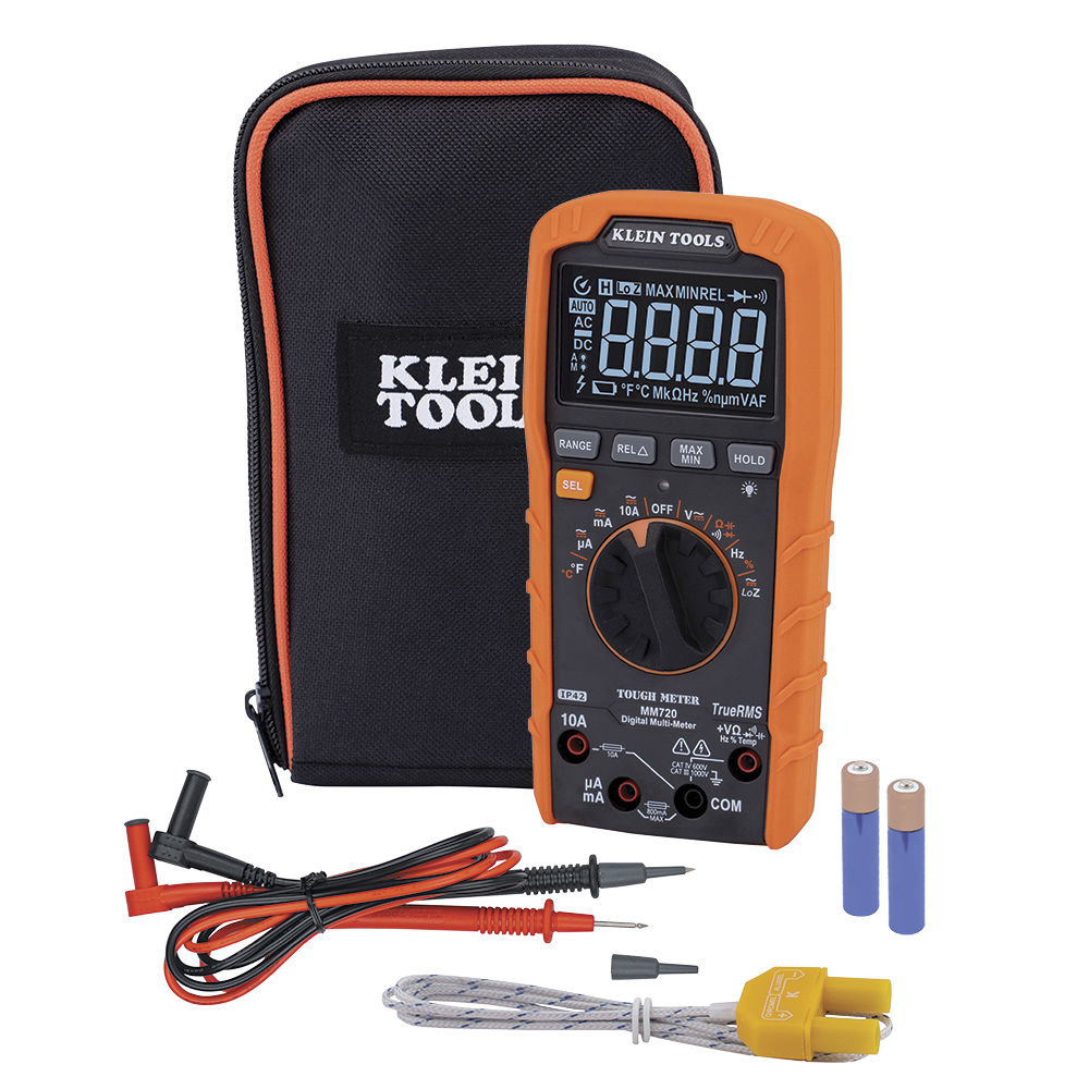 Klein Tools® Refreshes Lineup of Digital Multimeters with New Features ...